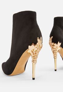 Belamie Stiletto Bootie in Red - Get great deals at JustFab