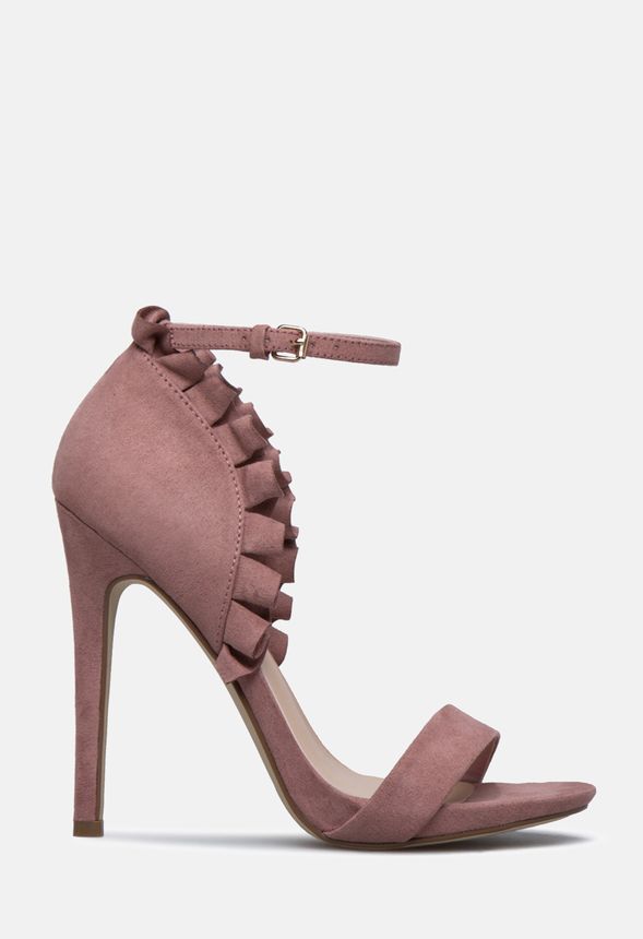 ALYSSA HEELED SANDAL in Blush - Get great deals at JustFab