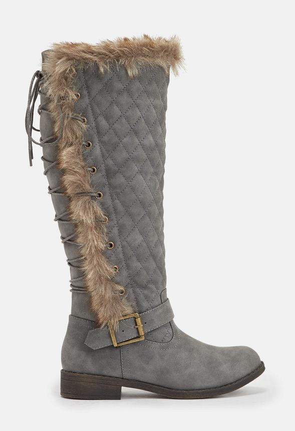 Delphine in Gray - Get great deals at JustFab