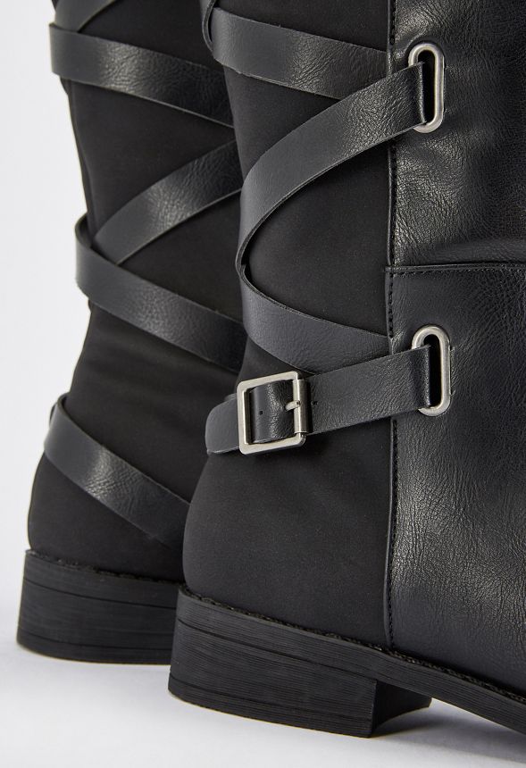 Aureen Corset Back Riding Boot in Aureen Corset Back Riding Boot - Get ...