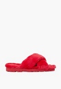 Mindey Cozy Slipper in High Risk Red - Get great deals at JustFab