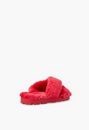 Mindey Cozy Slipper in High Risk Red - Get great deals at JustFab
