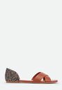 Iva in COGNAC MULTI - Get great deals at JustFab