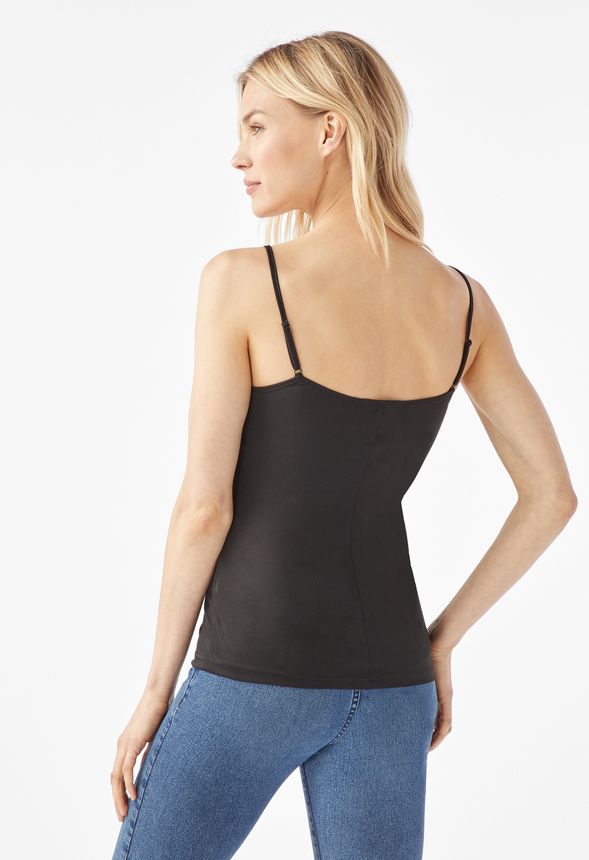 Layering Cami in Black - Get great deals at JustFab
