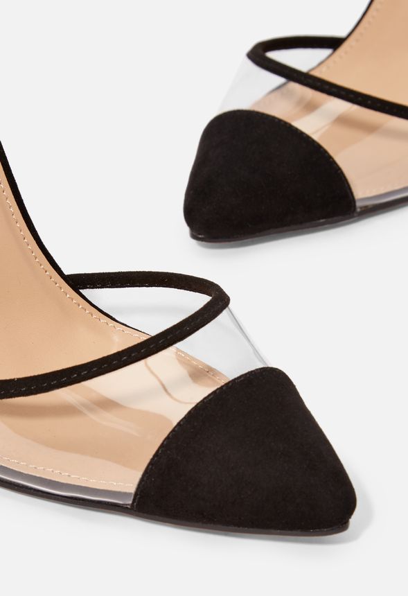 Summer Romance Ankle Strap Pump in Black - Get great deals at JustFab