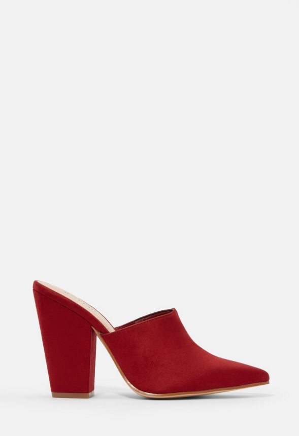 Angie Block Heel Mule in Angie Block Heel Mule - Get great deals at JustFab