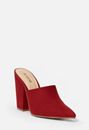 Angie Block Heel Mule in Angie Block Heel Mule - Get great deals at JustFab