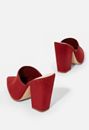 Angie Block Heel Mule in Angie Block Heel Mule - Get great deals at JustFab