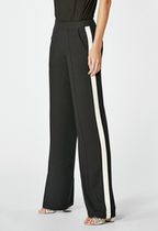 Side Stripe Trouser in Black Multi - Get great deals at JustFab