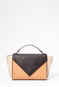 Must Have Modern Satchel in Grey/Blush - Get great deals at JustFab
