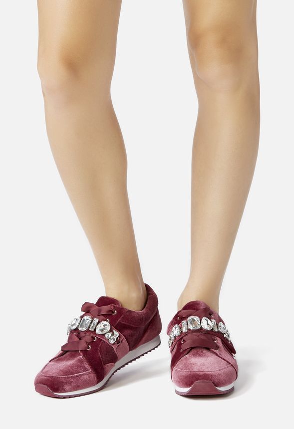 Wren Sneaker in Pink Mauve - Get great deals at JustFab