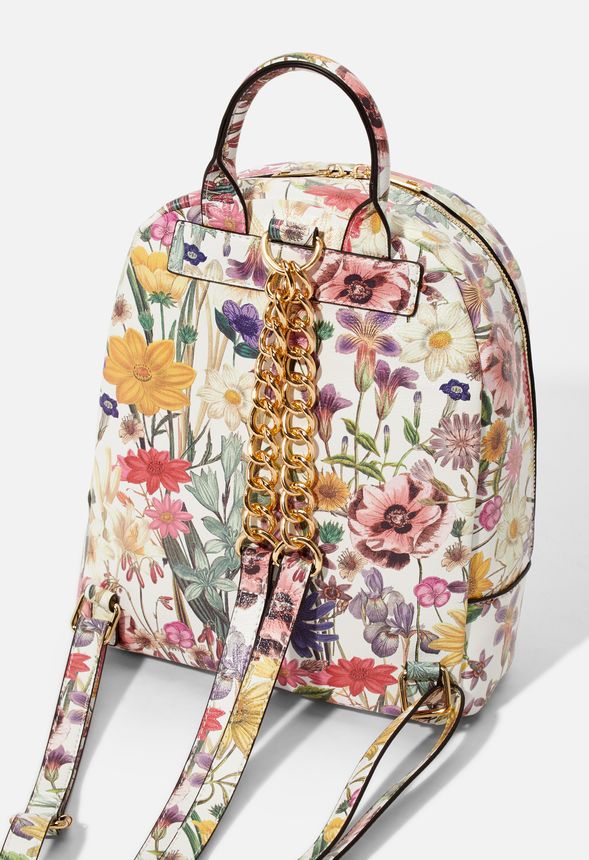 Chain Strap Backpack Bags & Accessories in Floral - Get great deals at ...