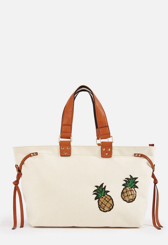Get A Grip Tote in Natural - Get great deals at JustFab