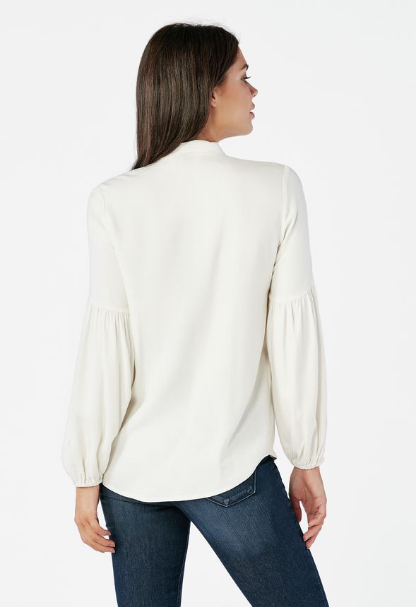 Bow Tie Blouse In Bow Tie Blouse Get Great Deals At Justfab