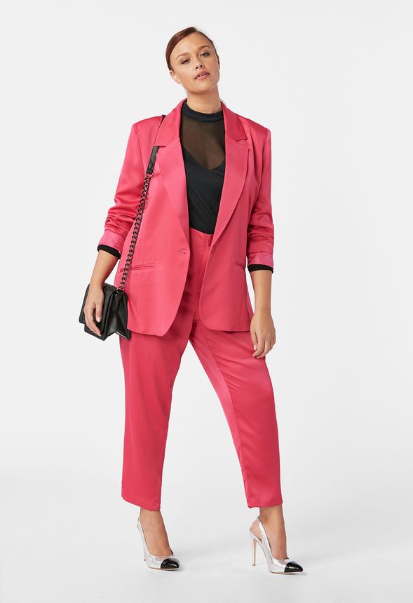 Pink Boss Suit Outfit Bundle in Pink Boss Suit - Get great deals at JustFab